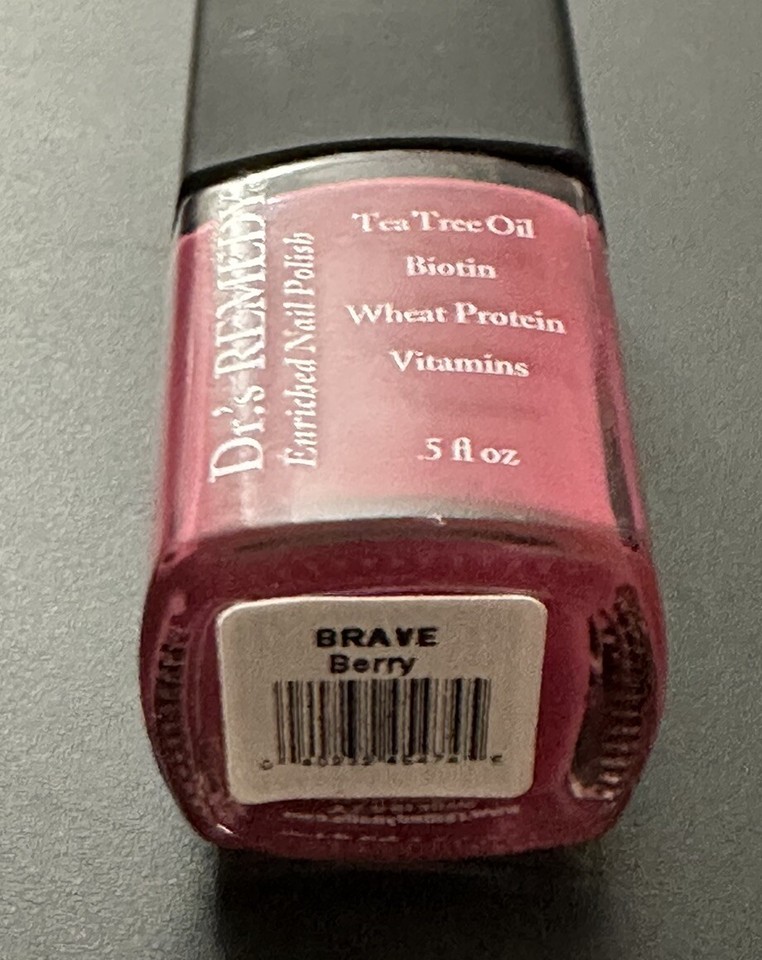 Dr's Remedy Nail Polish, Brave Berry Non Toxic Podiatrist Recommend ...