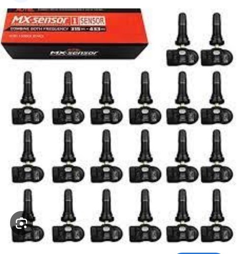 20 Pack Autel MX-1 Tpms Sensors: Snap-in RUBBER VALVE STEM 1-SENSOR-R ...