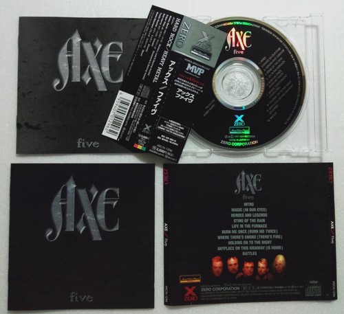 AXE - Five - 1997 JAPAN CD OBI ** BABYFACE , BOULDER , BLACKFOOT , BAD BOY | eBay