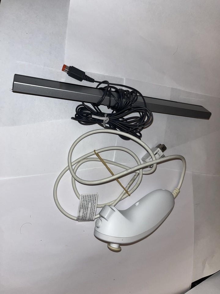 Nintendo Wii Console Bundle w Remote Nunchuk Cables Games Tested | eBay