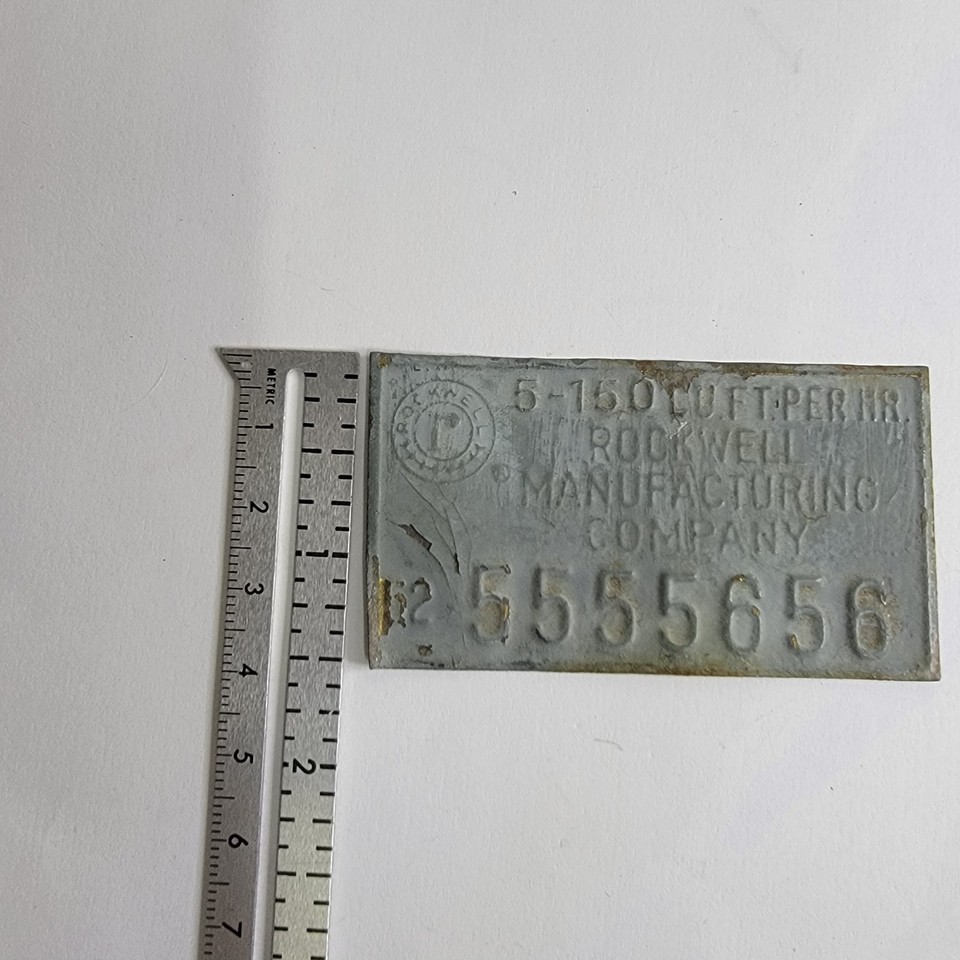 3 Old Gas Company Plates Meter Tags | eBay