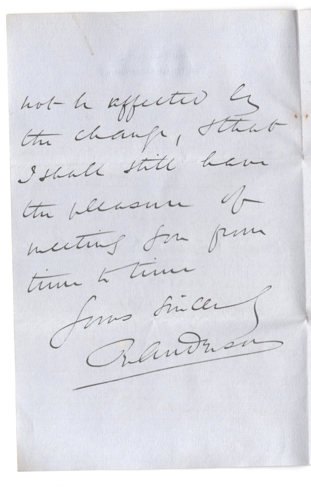 Robert Anderson Signed Letter 1888 Autographed JACK THE RIPPER ...