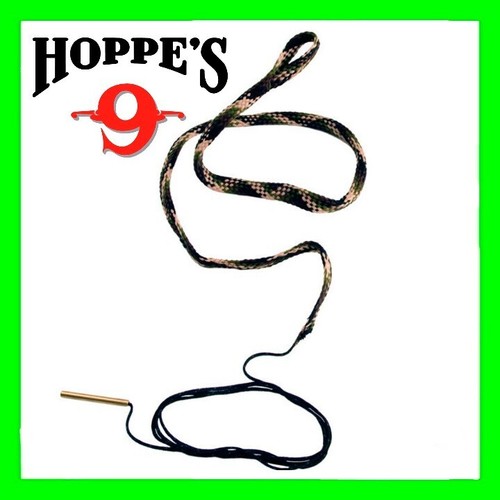 Hoppe's No. 9 Bore Snake Cleaner Rope Brush Tool .30 .308 Rifle Gun ...