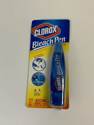 Clorox Bleach Pen Gel Dual Tipped 2 oz Discontinued New In Package NEW ...