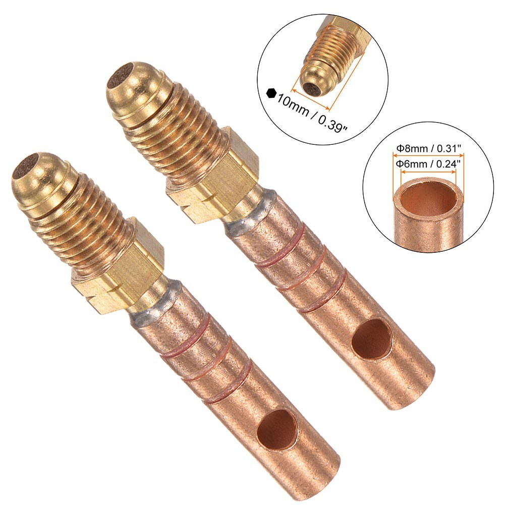 For TIG Welding Torches Head Adapter Copper For WP18 TIG Connector ...