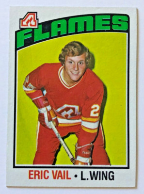 1976-77 Topps Hockey Eric Vail #51 NM | eBay