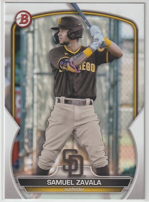 2023 Bowman - SAMUEL ZAVALA - #BP-75 - San Diego Padres | eBay