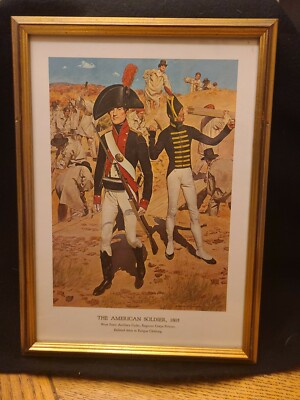 The American Soldier, 1805 Historical Art Print By Charles McBarron ...