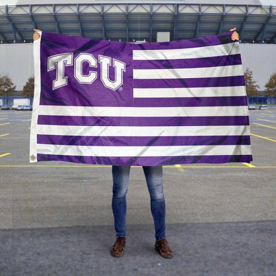 Texas Christian University TCU Flag for Alumni Nation | eBay