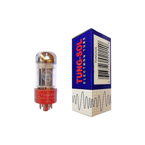 2pcs matched Vacuum Tube Gold plated Russia TUNG-SOL 6SN7 6SN7GTB ...