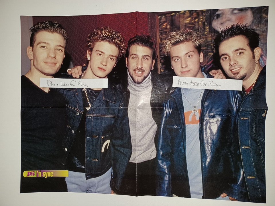 Britney Spears NSYNC 15x20 teen magazine poster | eBay
