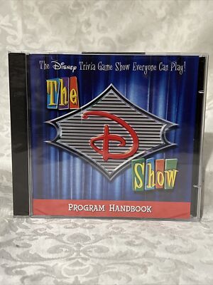 The D Show Disney trivia game CD-rom "Program Handbook" Disc | eBay