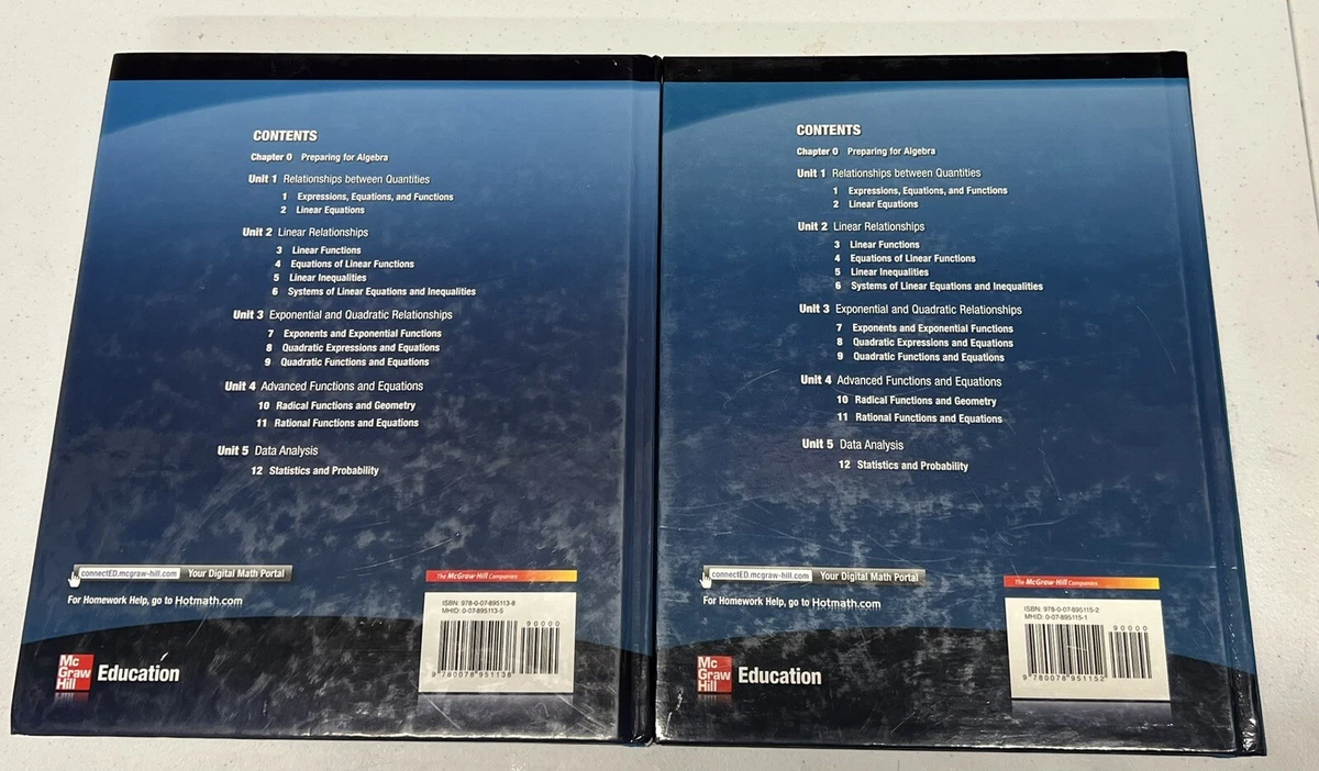 Algebra 1 Textbook Mcgraw Hill