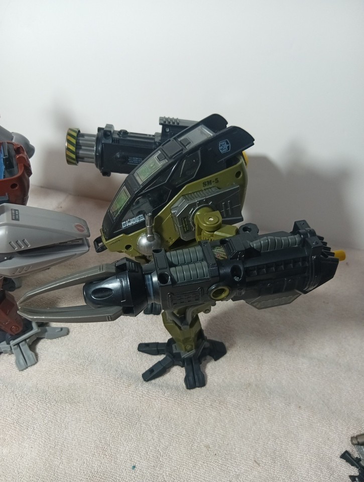 GI Joe Steel Marauder Mobile Mech Suit Vehicle Pursuit of Cobra Lot ...