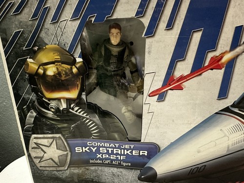 GI Joe 30th Anniversary 2011 Combat Jet Skystriker XP-21F Jet Brand New ...