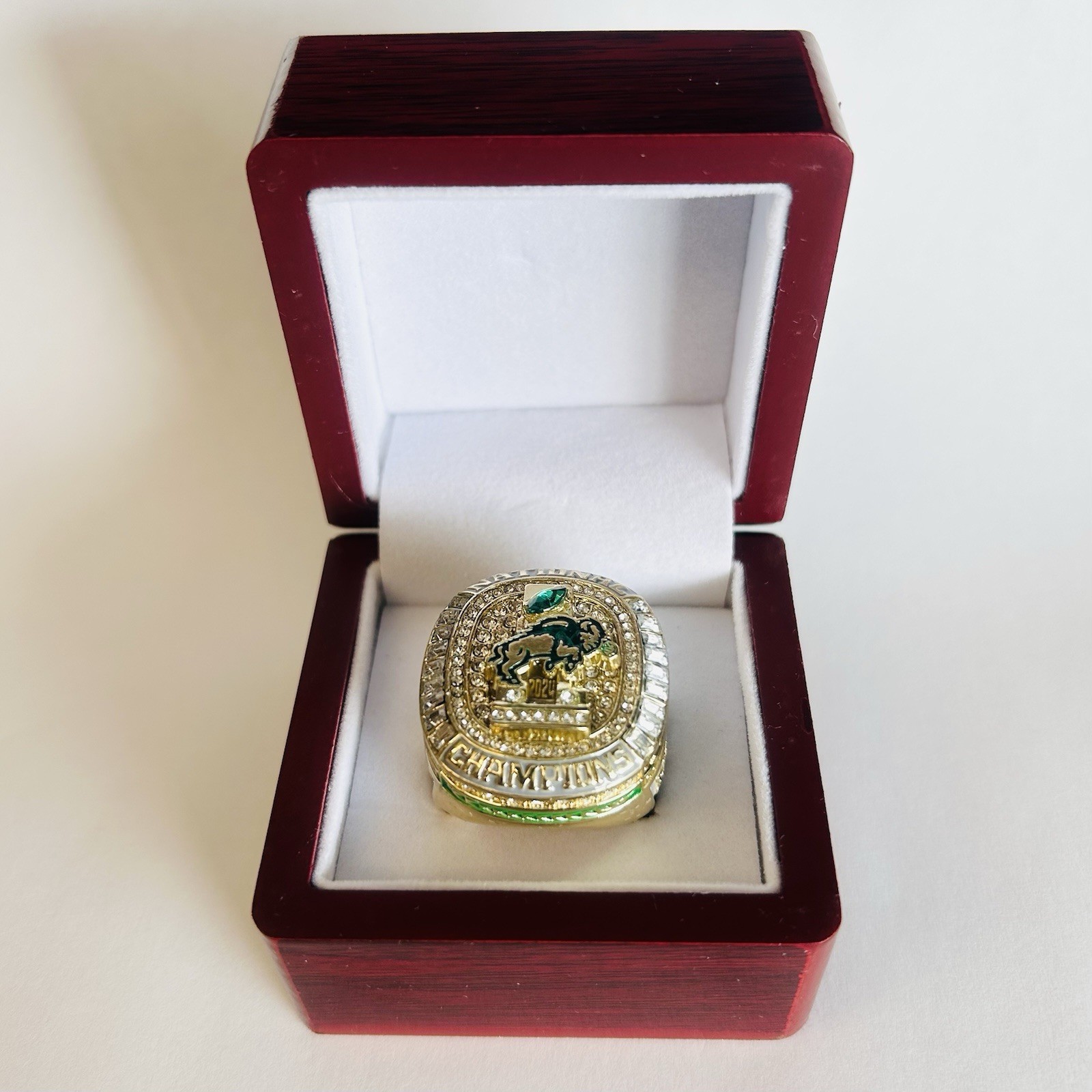 2024 North Dakota State University NDSU Bison Replica Championship Ring ...