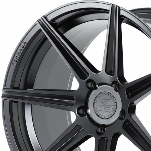 (4) 20x9 20x10.5 STAGGERED FERRADA WHEELS F8 FR7 BLACK CONCAVE RIMS (B4 ...