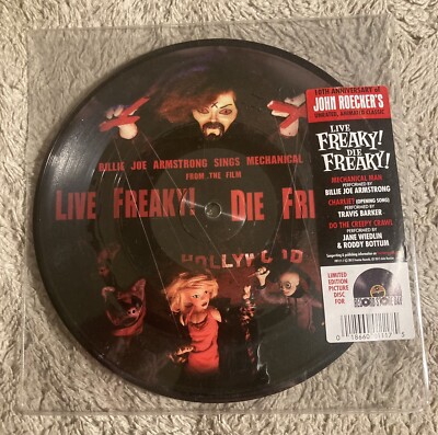 Travis Barker BILLIE JOE ARMSTRONG Jane Wiedlin LIVE FREAKY Vinyl 7 ...