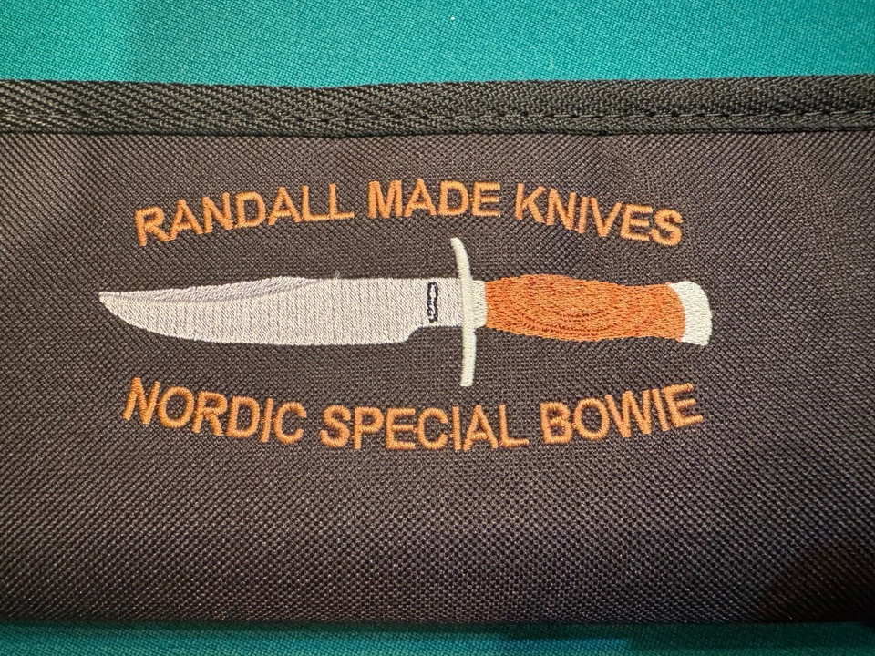 New Robbins Custom Knife case Randall Model Nordic Special Silk ...