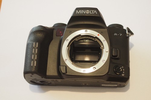 Minolta α7 a7 Maxxum Dynax 35mm film Camera Body *read* | eBay