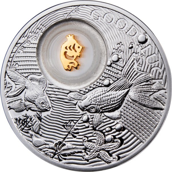 Goldfish Lucky Coins II Proof Silver Coin 2$ Niue 2013 | eBay