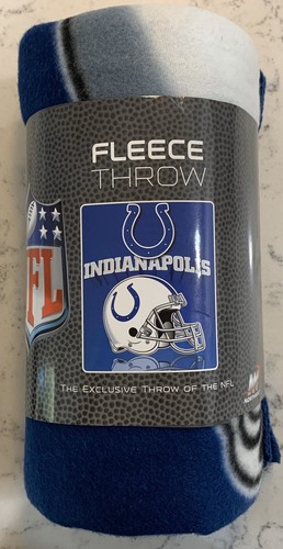 Indianapolis Colts Blanket 50" by 60" Fleece Throw Official NFL ...