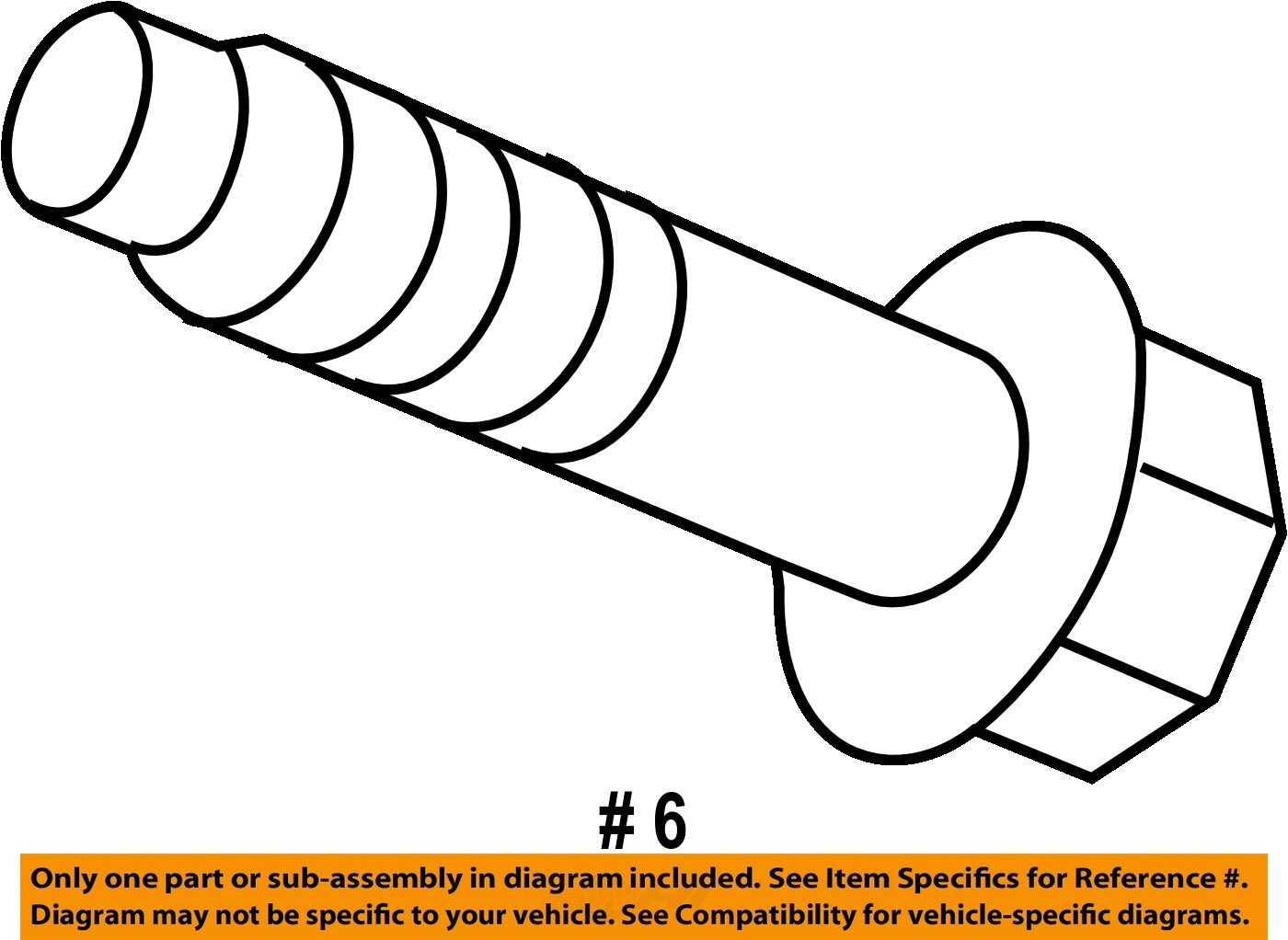 GM OEM Rear-Trailing Control Arm Bolt 11610890 | eBay