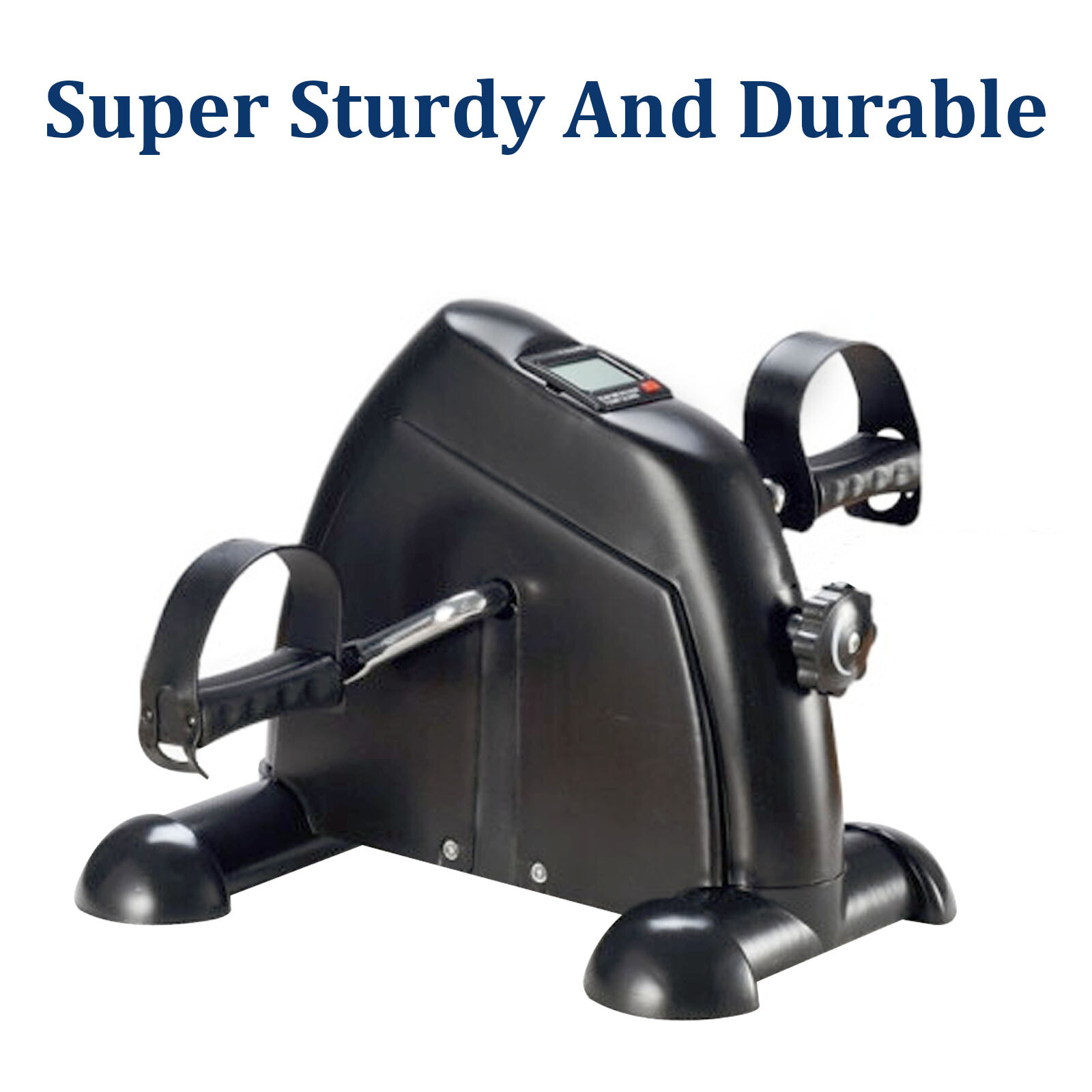 Mini Exercise Bike Pedal Exerciser Arm Leg Cycle Machine Adjustable ...