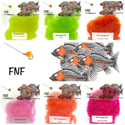 FnF STANDARD 15 - BOOSTED FRITZ Fly Tying Material 2 Meter Pack | eBay