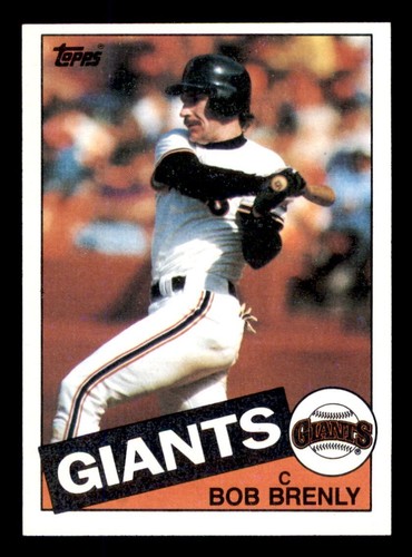 1985 Topps Baseball #215 Bob Brenly NM or Better *cc1 | eBay