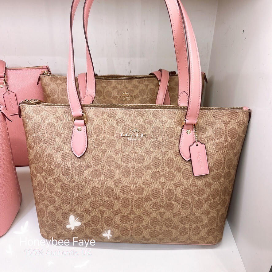 NWT Coach Gallery Tote Bag In Signature Canvas CW381/CV402 | eBay