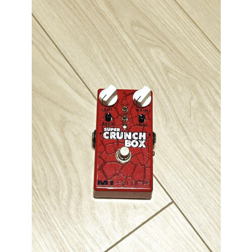 MI Audio SUPER CRUNCH BOX Guitar Effects Distortion Overdrive Electric ...