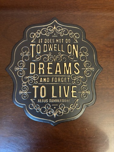 Hallmark Harry Potter Dumbledore Quote Sign / Plaque | eBay