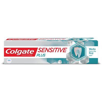 Colgate Sensitive Plus Sensitivity Relief Toothpaste, 70gm, Free ...