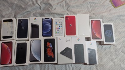 iPhone Boxes 11 iPhone Boxes 4 Google Pixel Boxes Empty Boxes | eBay