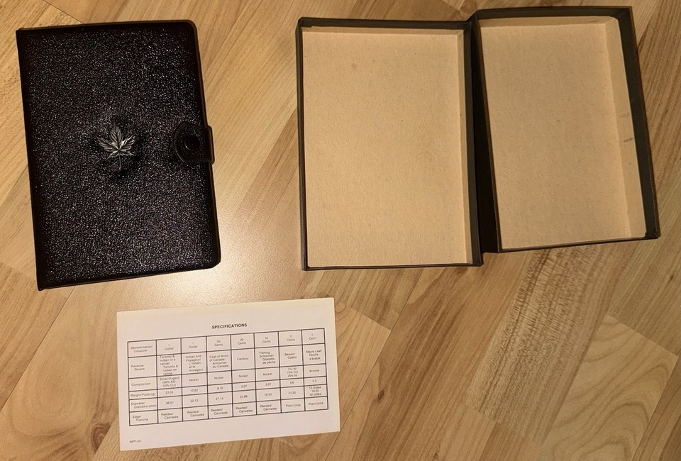 1987 Prestige RCM Royal Canadian Mint Proof 7-Coin Set Silver Dollar w ...