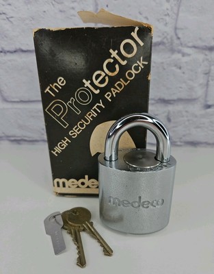 Medeco The Protector High Security Padlock | eBay