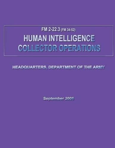 Department Of t Human Intelligence Collector Operation (Taschenbuch ...