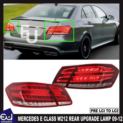 FOR MERCEDES W212 E CLASS LED TAIL LIGHT LAMPS SET OUTER INNER FACELIFT ...