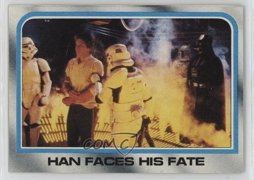 1980 Topps Star Wars: The Empire Strikes Back Han Solo Faces His Fate ...