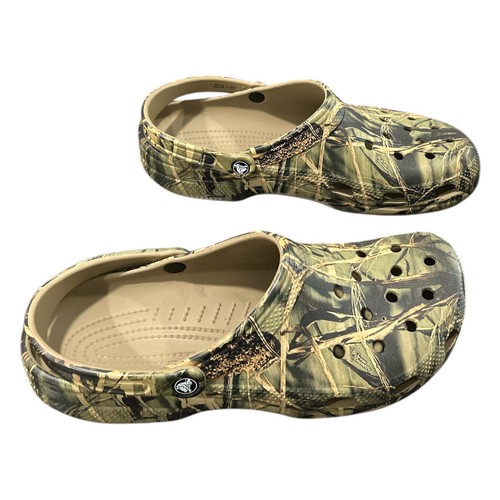 Crocs Slip On Clogs Slides Sandals Realtree Camouflage Camo Men's Size ...