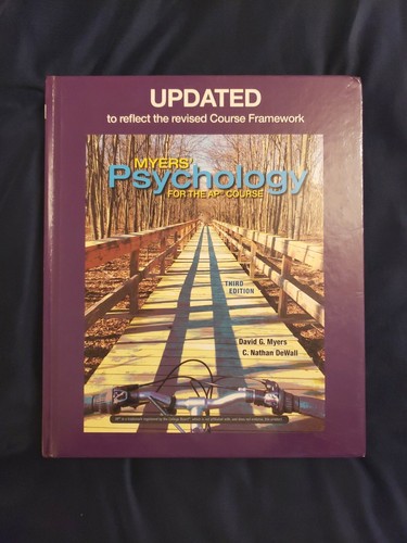 Updated Myers' Psychology for the AP® Course Third Edition | eBay