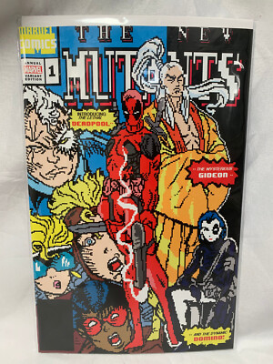 Cable Deadpool Annual 1 New Mutants #98 Homage 8-bit Matthew Waite ...