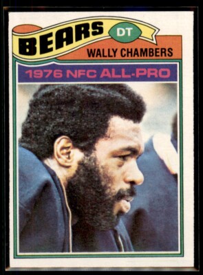 1977 Topps Wally Chambers Chicago Bears #20 | eBay
