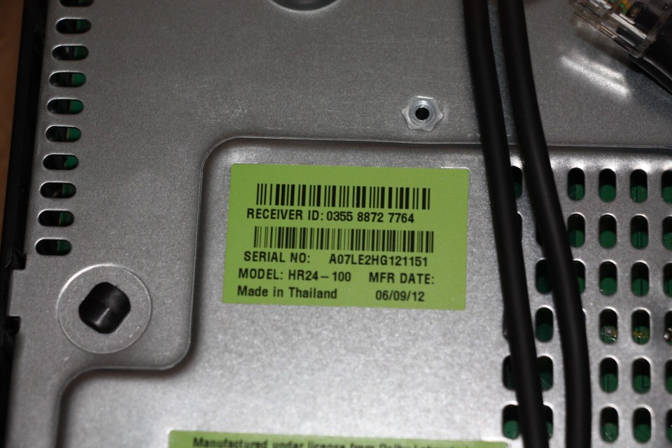 DirecTV HR24100 HR24-100 Direct TV Digital Cable Satellite Video ...