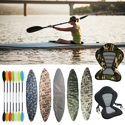 Kayak Canoe Cover Boat Protector/ Detachable Paddles/Adjustable Seat ...