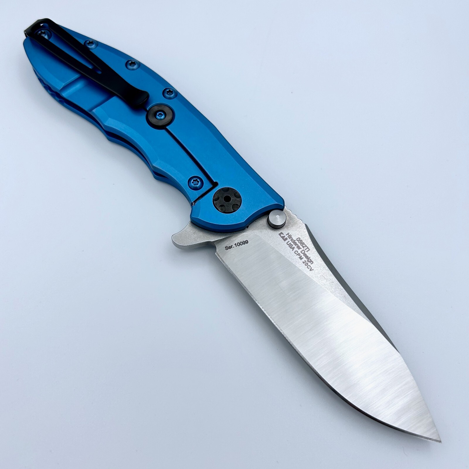 Zero Tolerance 0562Ti Flipper Rick Hinderer Folder ZT0562 w/ 30 volt ...