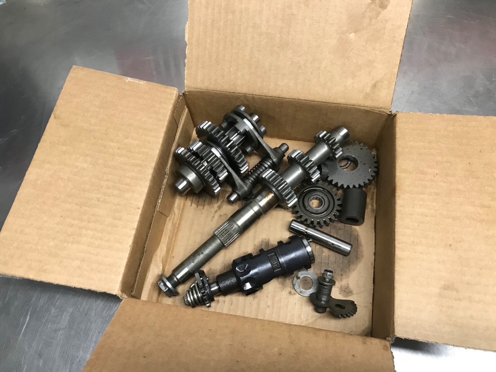 2016 yamaha kodiak 700 , transmission trans gear set shift shaft ...