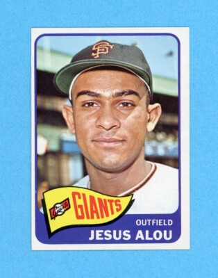 1965 Topps #545 Jesus Alou San Francisco Giants Baseball Card NM | eBay