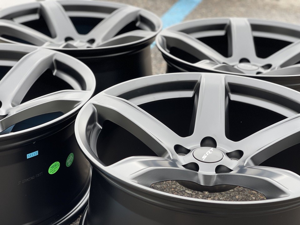 HELLCAT 5-SPOKE WHEELS 20” DODGE CHARGER CHALLENGER 20x9.5 SCATPACK SRT ...